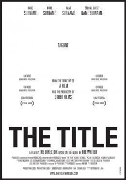 Movie Poster Template Film Poster Design Movie Poster Project