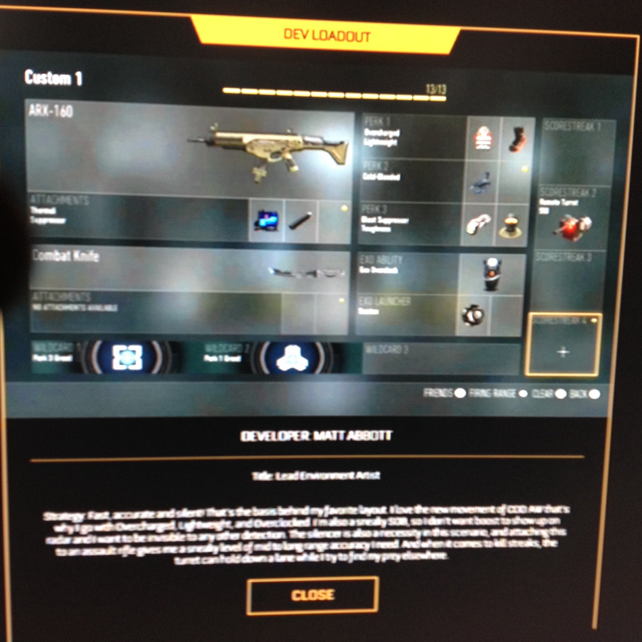 【CoD:AW】ゴーストのARX-160は白かったけどAWのはタンカラーみたいだぞ : CoD速報