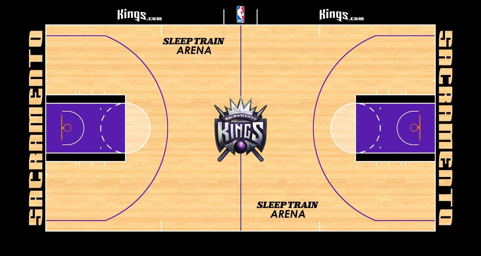Sacramento Kings new court design! : r/nba