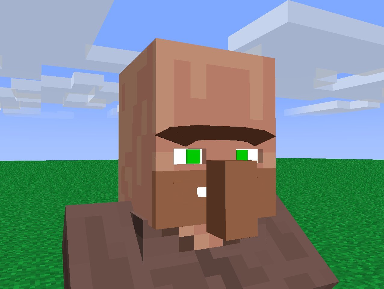Looking rig Villager - Rigs - Mine-imator forums